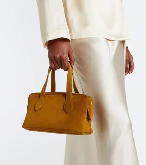 JOSEPH Loaf Mini Suede Shoulder Bag