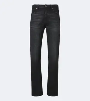 Fendi Straight Leg Jeans - Black
