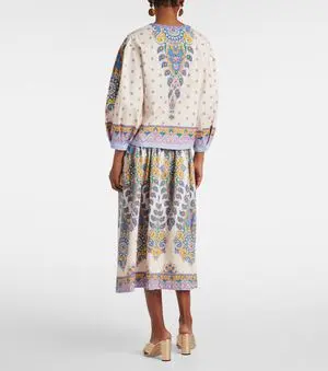 Etro Printed Cotton Top