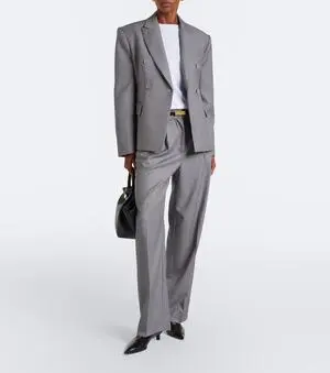 THE FRANKIE SHOP Dover Double-breasted Blazer