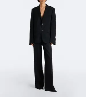 Fendi Mohair And Wool Blazer
