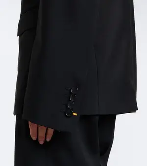 Fendi Mohair And Wool Blazer