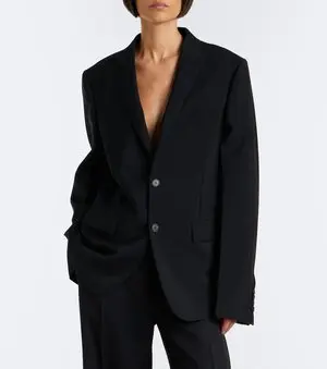 Fendi Mohair And Wool Blazer