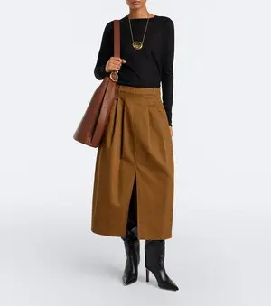 JOSEPH Bucket Large Leather Shoulder Bag