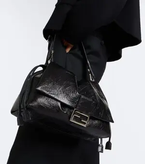 Fendi Baguette® Soft Large Leather Shoulder Bag