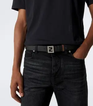 Fendi Reversible Leather Belt
