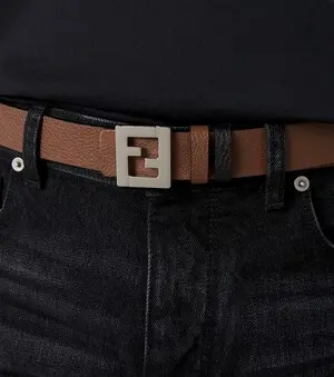 Fendi Reversible Leather Belt