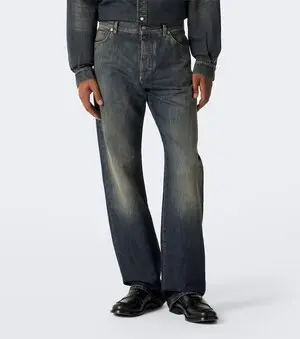 Fendi Faded Straight Jeans