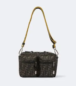 Fendi Ff Zucca Shoulder Bag - Brown