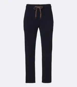 Fedeli Cashmere Sweatpants - Blue