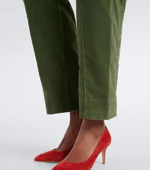BLAZÉ MILANO Sorraia Cotton Corduroy Barrel-leg Pants