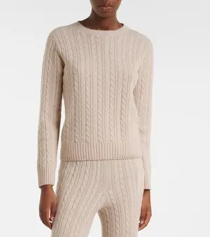 Agnona Cable-knit Cashmere Sweater