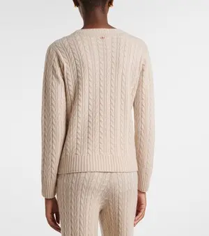 Agnona Cable-knit Cashmere Sweater
