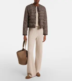 Agnona Cable-knit Cashmere Sweater