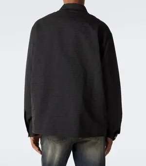 Fendi Ff Zucca Jacquard Overshirt