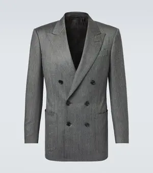 TOM FORD Mouliné Wool Twill Blazer