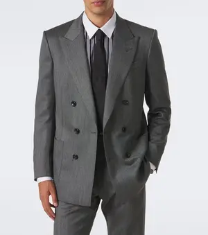 TOM FORD Mouliné Wool Twill Blazer