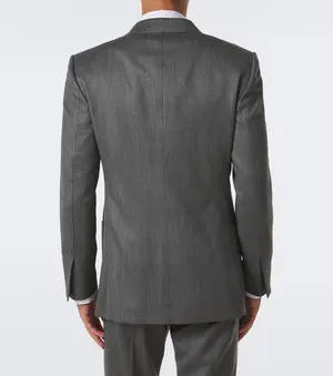 TOM FORD Mouliné Wool Twill Blazer