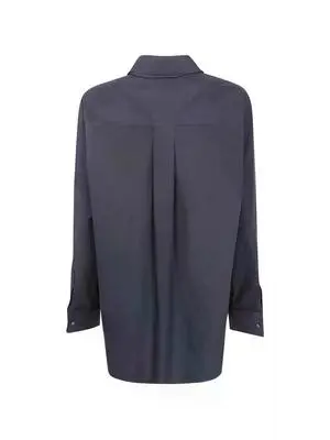 Sacai Bow-detail Long-sleeve Shirt