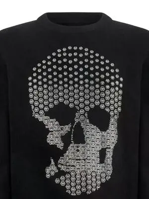 Philipp Plein Skull Rhinestone-embellished Sweater