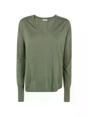 Aspesi V-neck Sweater - Green