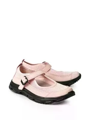 SALOMON Ballet Flats With Buckle Fastening Strap - Pink
