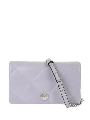 Tory Burch Kira Quilted Crossbody Bag - Purple