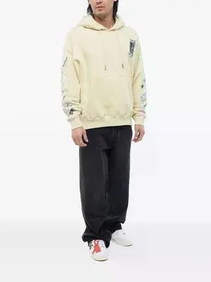Off-White Logo-print Drawstring Hoodie