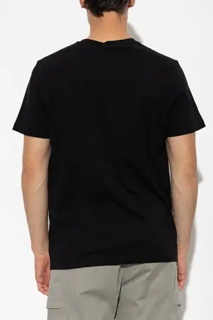 Moose Knuckles T-shirt With Print - Black