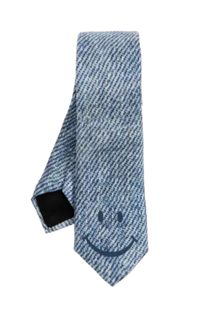 Moschino Silk Tie - Blue