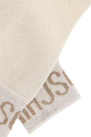 Moschino Gloves With Logo