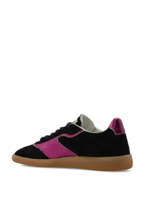 Dsquared2 Rebel" Suede And Patent Leather Sneakers