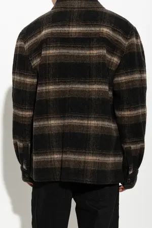 MARANT Kervon' Jacket In Checked Wool Blend