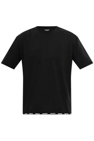 Dsquared2 T-shirt From The `underwear` Line - Black
