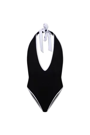 Balmain One-piece Swimsuit - Black