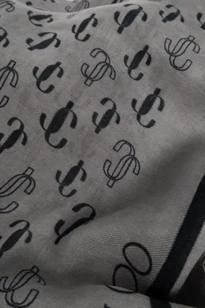 JIMMY CHOO Scarf With Monogram
