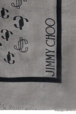 JIMMY CHOO Scarf With Monogram