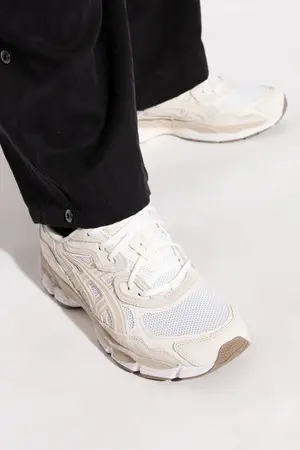 Asics Gel-nyc Lace-up Sneakers - Cream