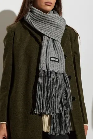 Moschino Scarf With Fringes