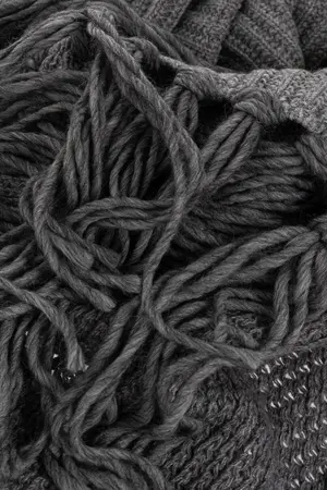 Moschino Scarf With Fringes