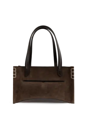 JW Anderson Elongated Loafer Cabas’ Bag - Brown