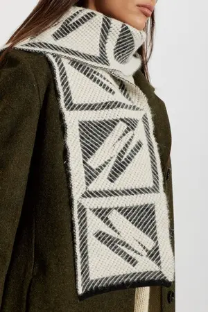 Moschino Scarf With Logo
