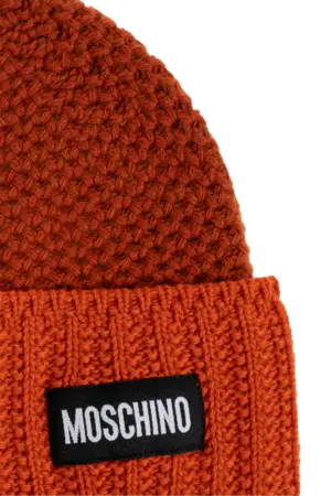 Moschino Cap With Logo Patch
