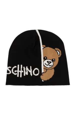 Moschino Cap With Logo - Black