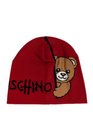 Moschino Cap With Logo - Red