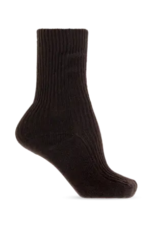 LISA YANG Zera" Cashmere Socks - Brown
