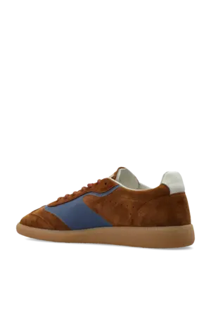 Dsquared2 Rebel Low-top Suede And Leather Sneakers