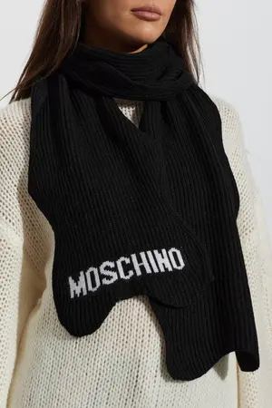 Moschino Scarf With Logo