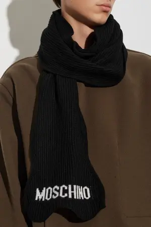 Moschino Scarf With Logo