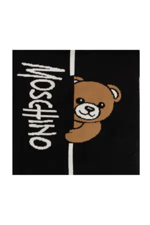 Moschino Scarf With A Characteristic Teddy Bear Motif